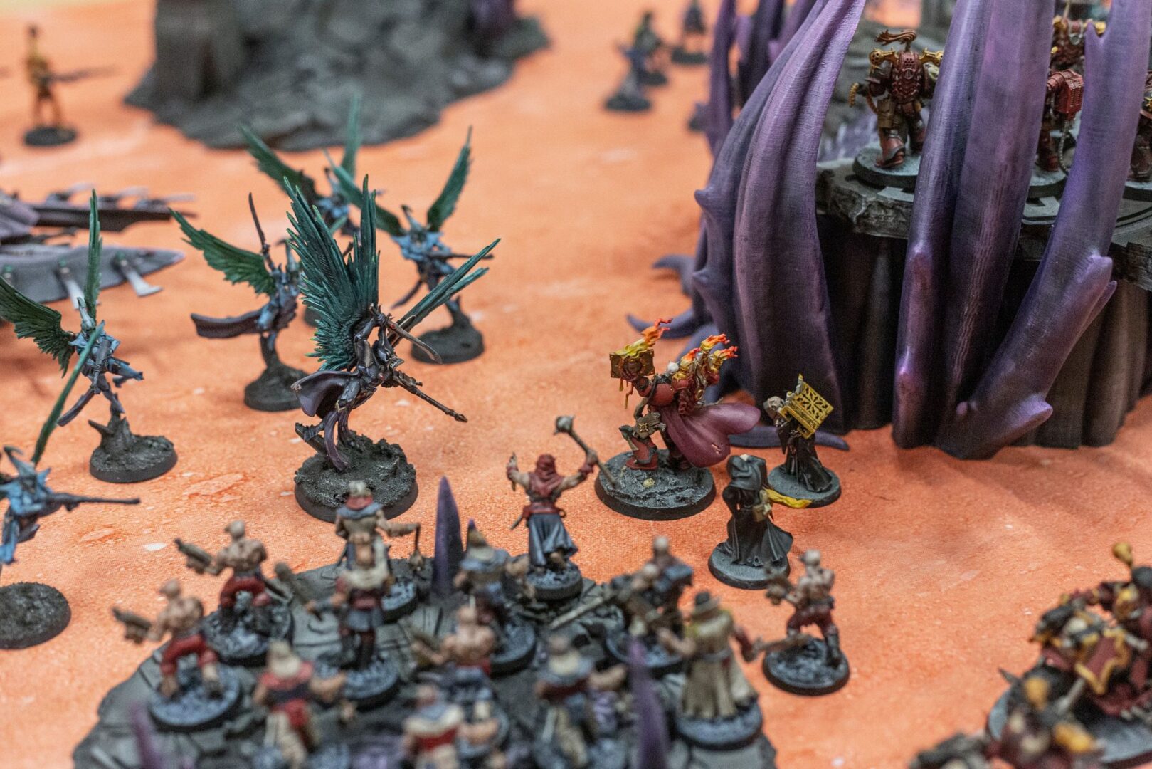 Play Warhammer 40k at Crossfire Gaming Club