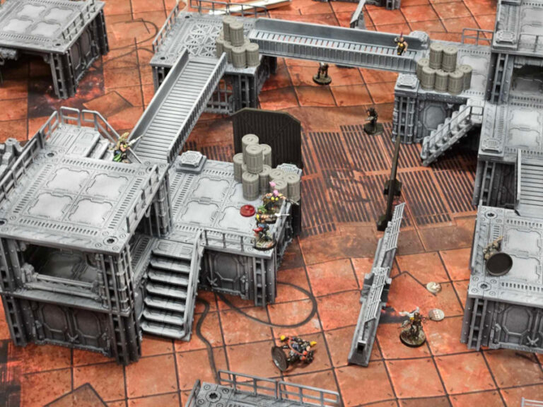 Making The Club's Necromunda Terrain - Crossfire Gaming Club